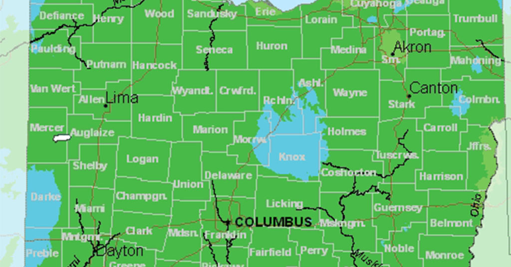 Cincinnati, OH USDA Hardiness Zone Map & Planting Guide - The Garden ...