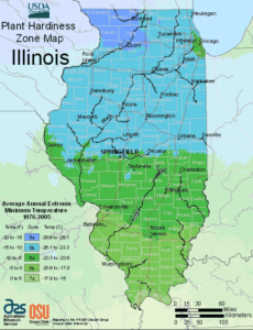 USDA Hardiness Zone For Chicago, Illinois - The Garden Magazine